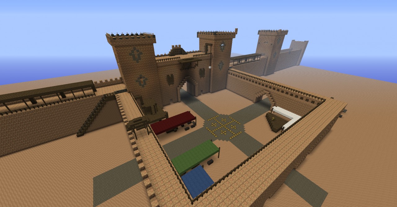 Medieval Middle East 1185 Minecraft Map